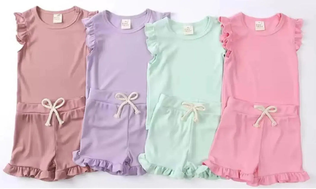 Girl's 2 PC Sets – Pink Poodle Designz